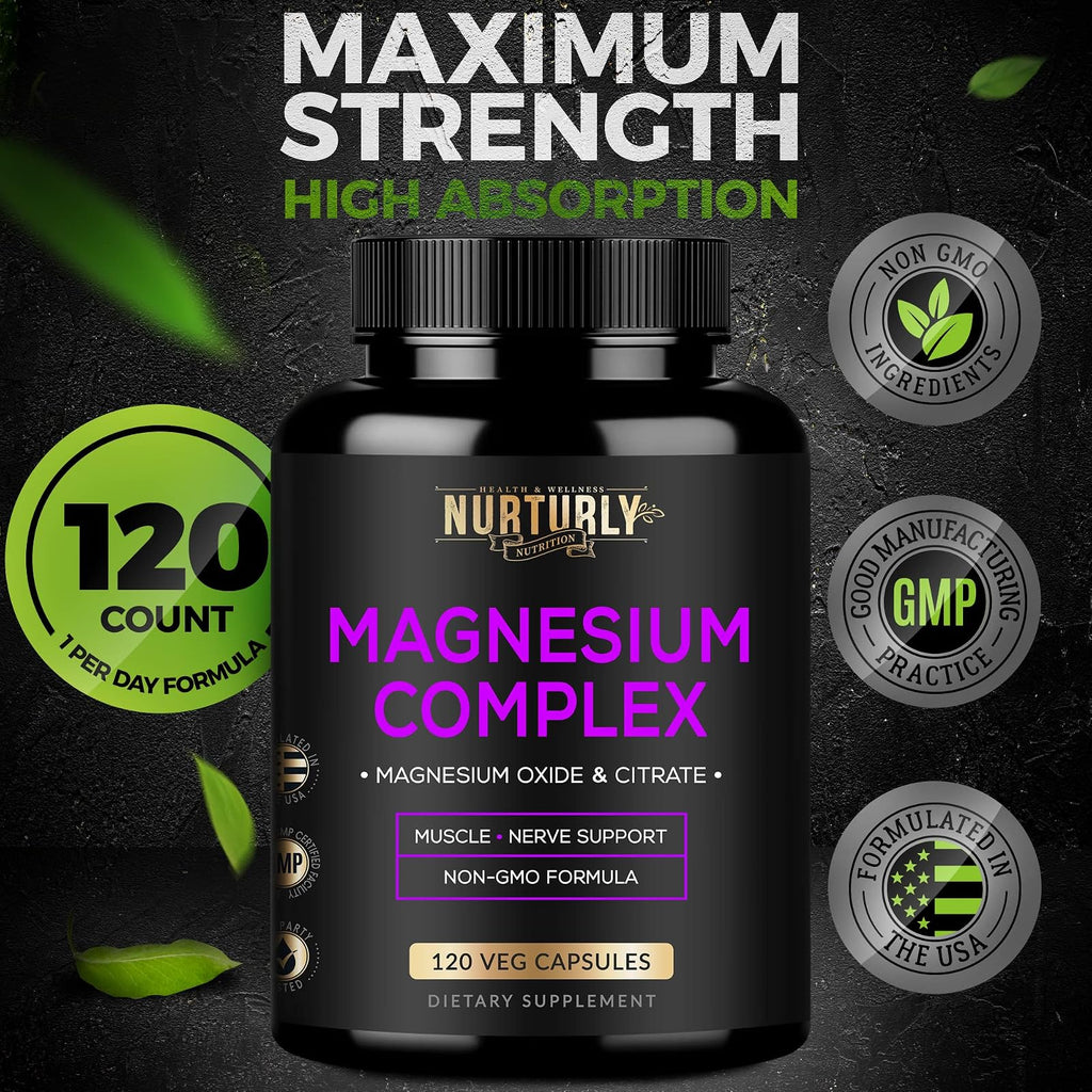 magnesium citrate for muscle relaxation