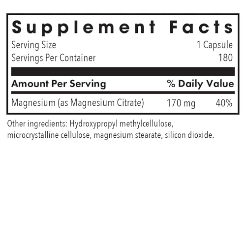 magnesium citrate for muscle relaxation
