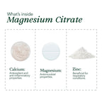 Magnesium citrate for muscle relaxation