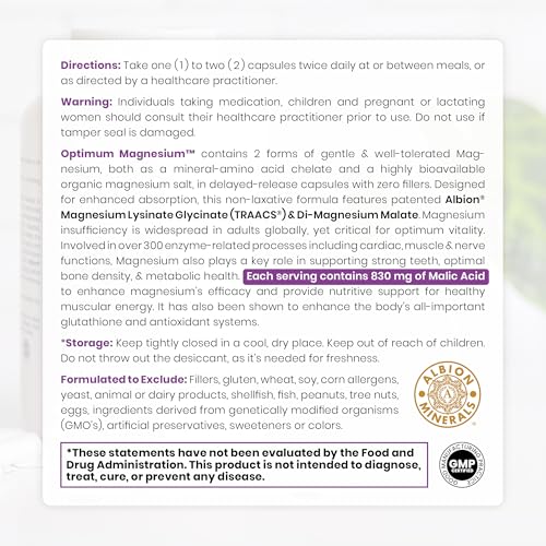 Magnesium citrate for muscle relaxation
