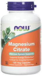 Magnesium citrate for muscle relaxation