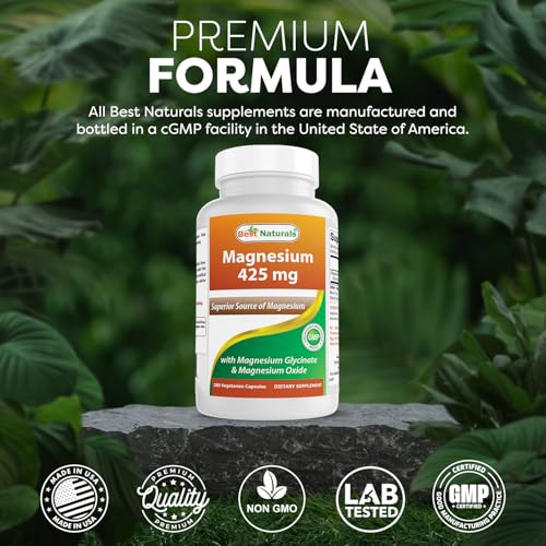 Magnesium citrate for muscle relaxation