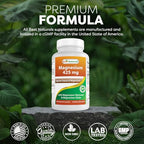 Magnesium citrate for muscle relaxation