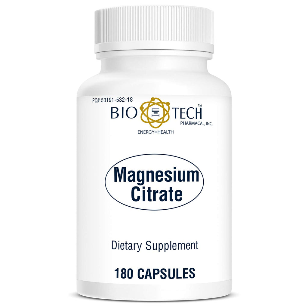 magnesium citrate for muscle relief