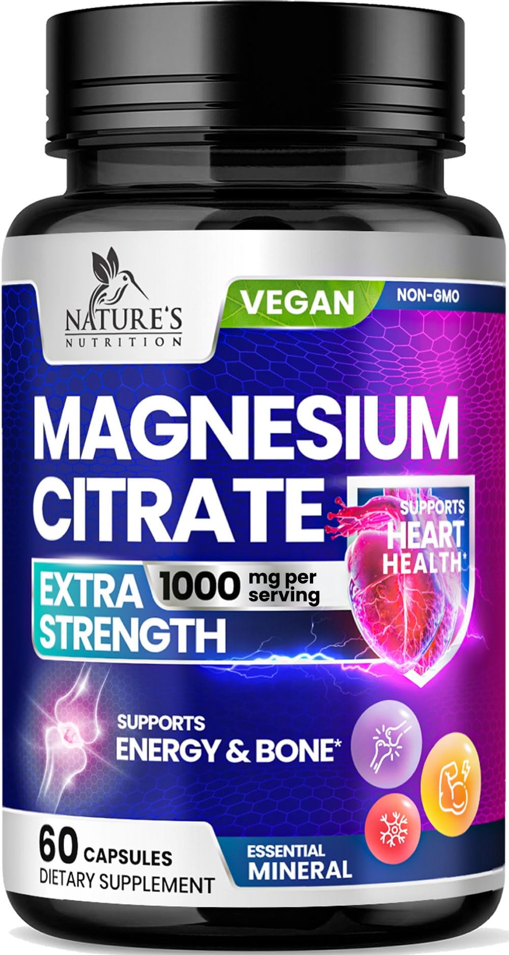 Magnesium citrate for muscle support