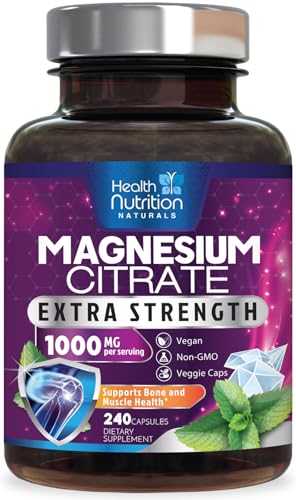 magnesium citrate for muscle support