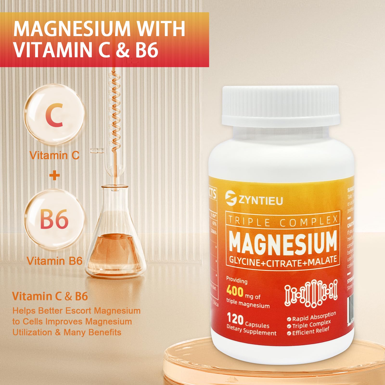Magnesium citrate for nerve health