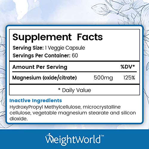 magnesium citrate for overall wellness