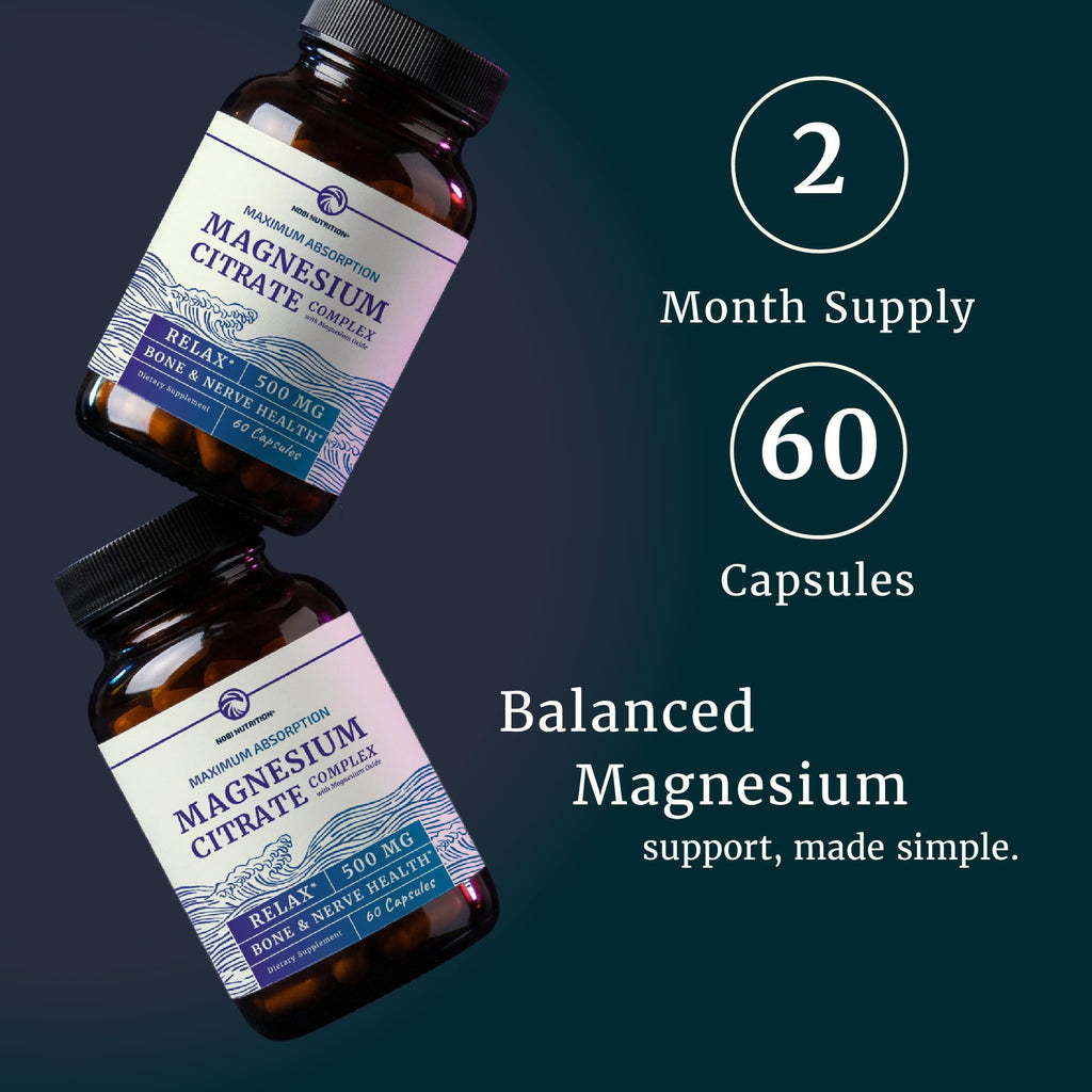 magnesium citrate for overall wellness