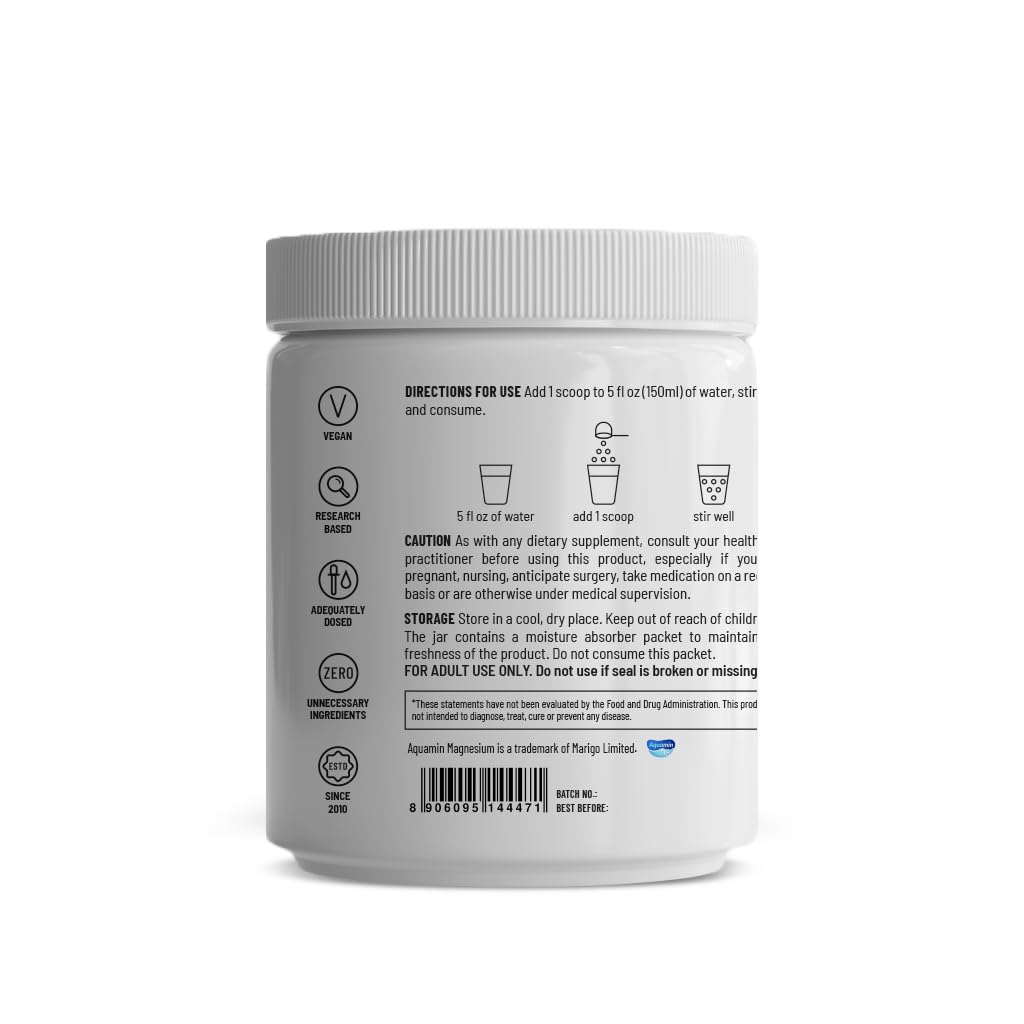 Magnesium citrate for recovery and relaxation