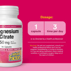 Magnesium citrate for relaxation support
