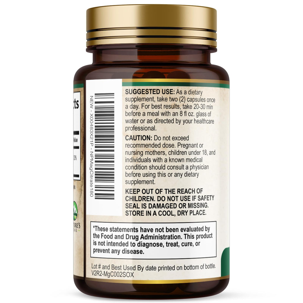magnesium citrate for stress relief