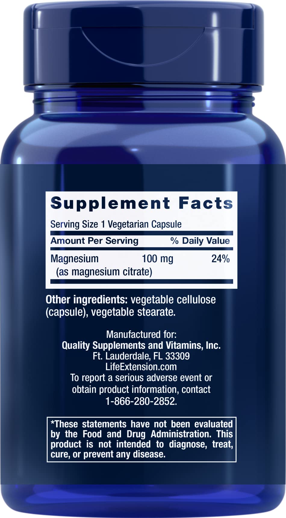 Magnesium citrate for total relief