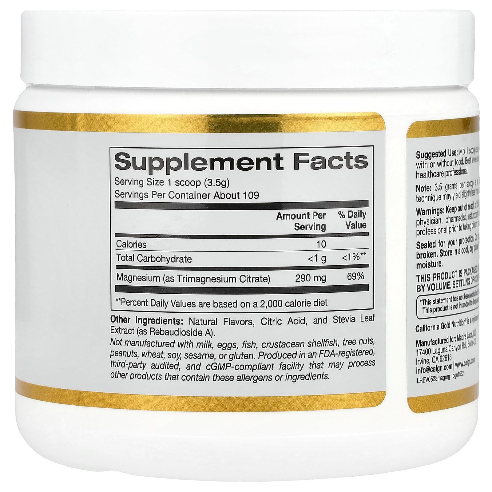 magnesium citrate for wellness support