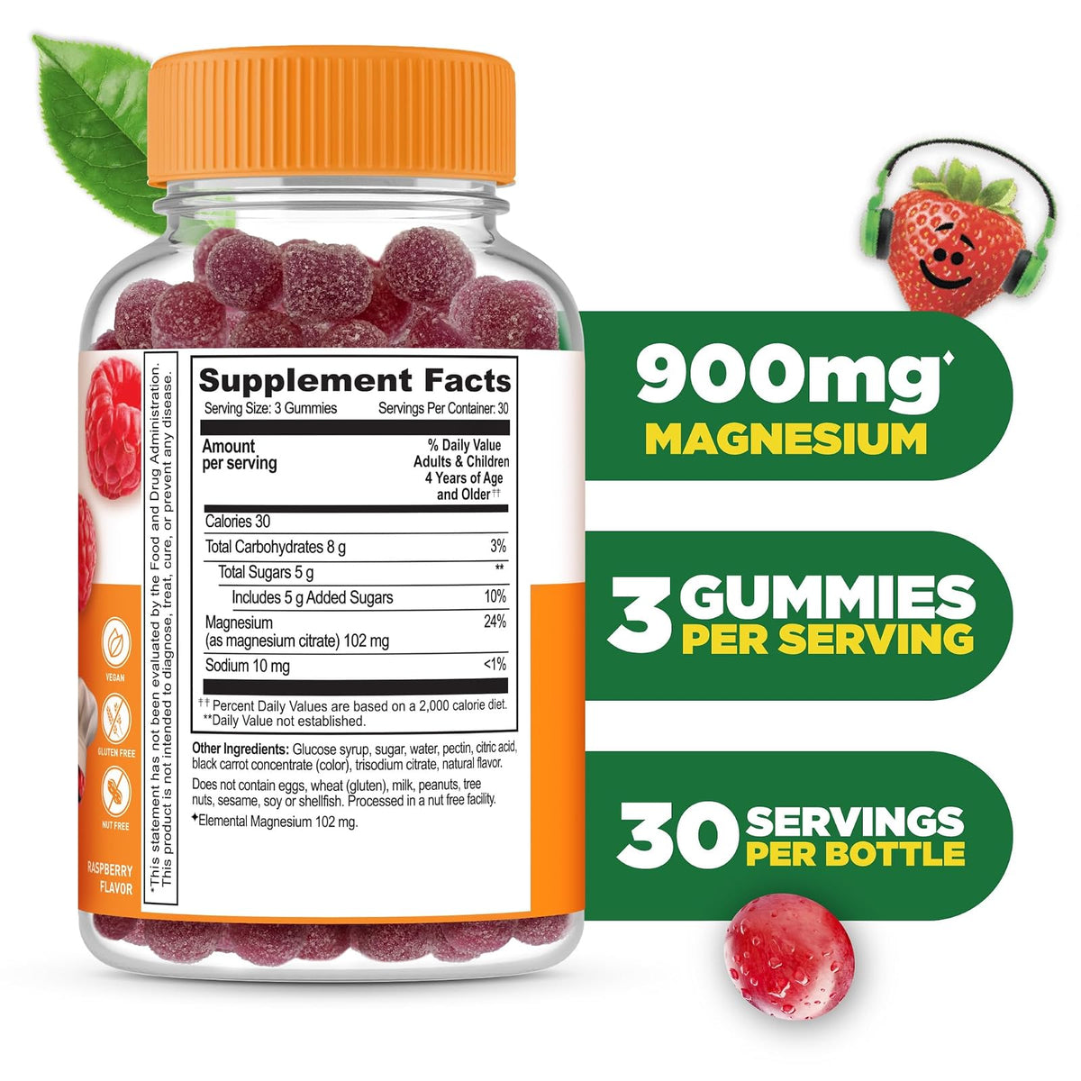 Magnesium citrate gummies for better sleep