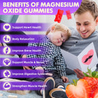 Magnesium citrate gummies for digestive health