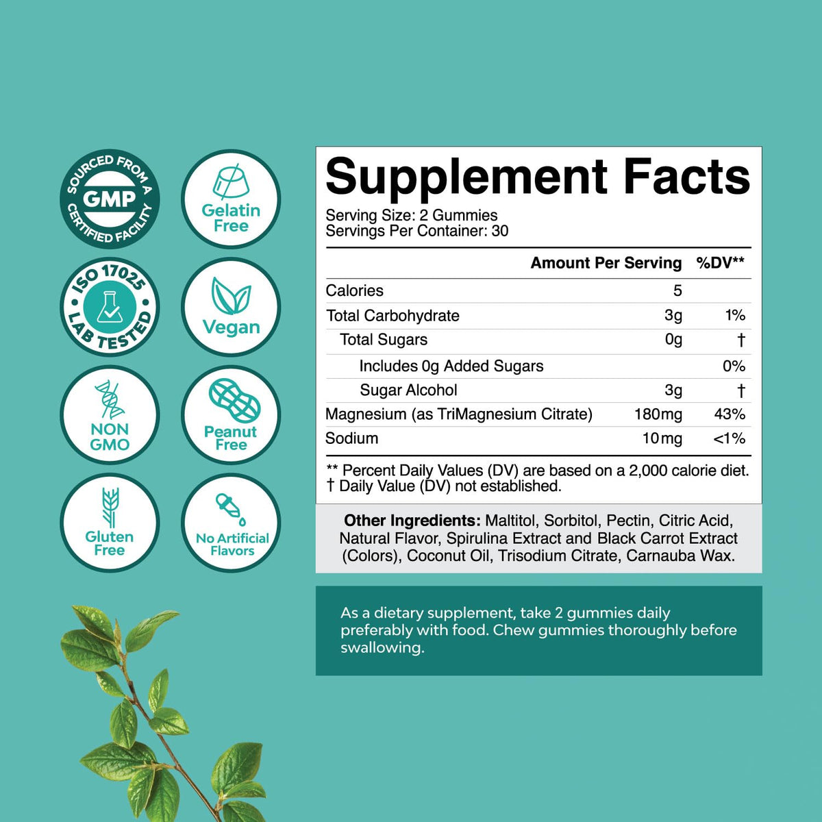 magnesium citrate gummies for digestive support