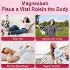 Magnesium citrate gummies for energy