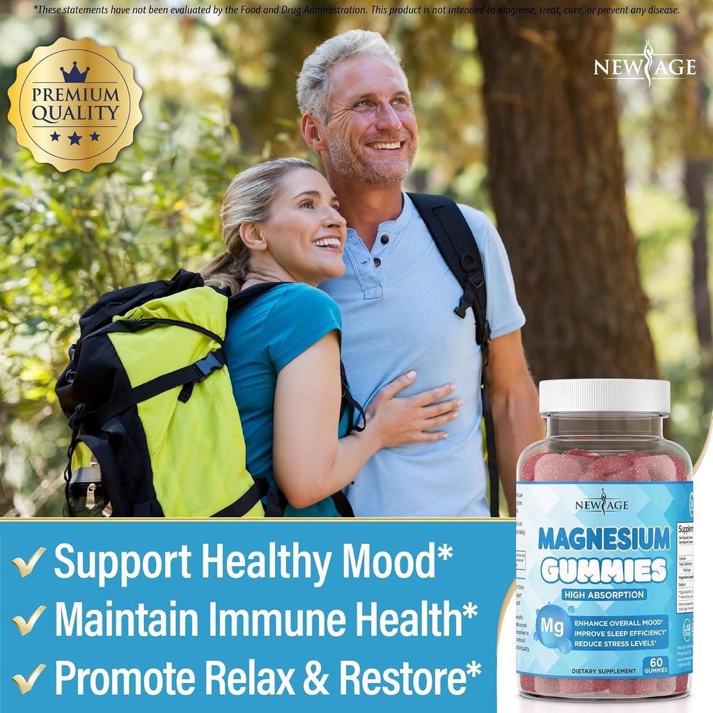 Magnesium citrate gummies for muscle health