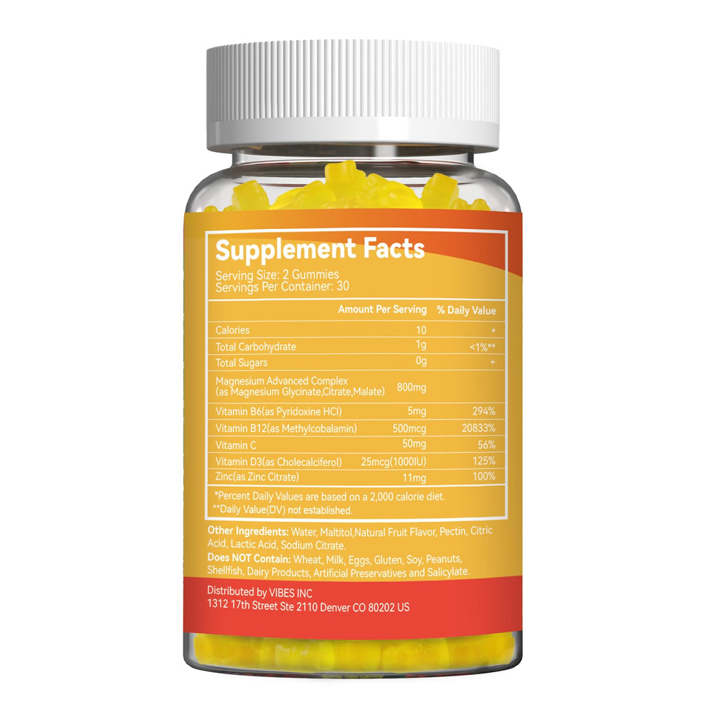 magnesium citrate gummies for muscle health