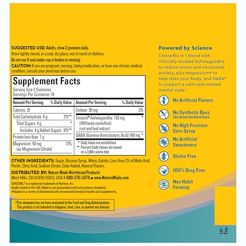 Magnesium citrate gummies for muscle relaxation