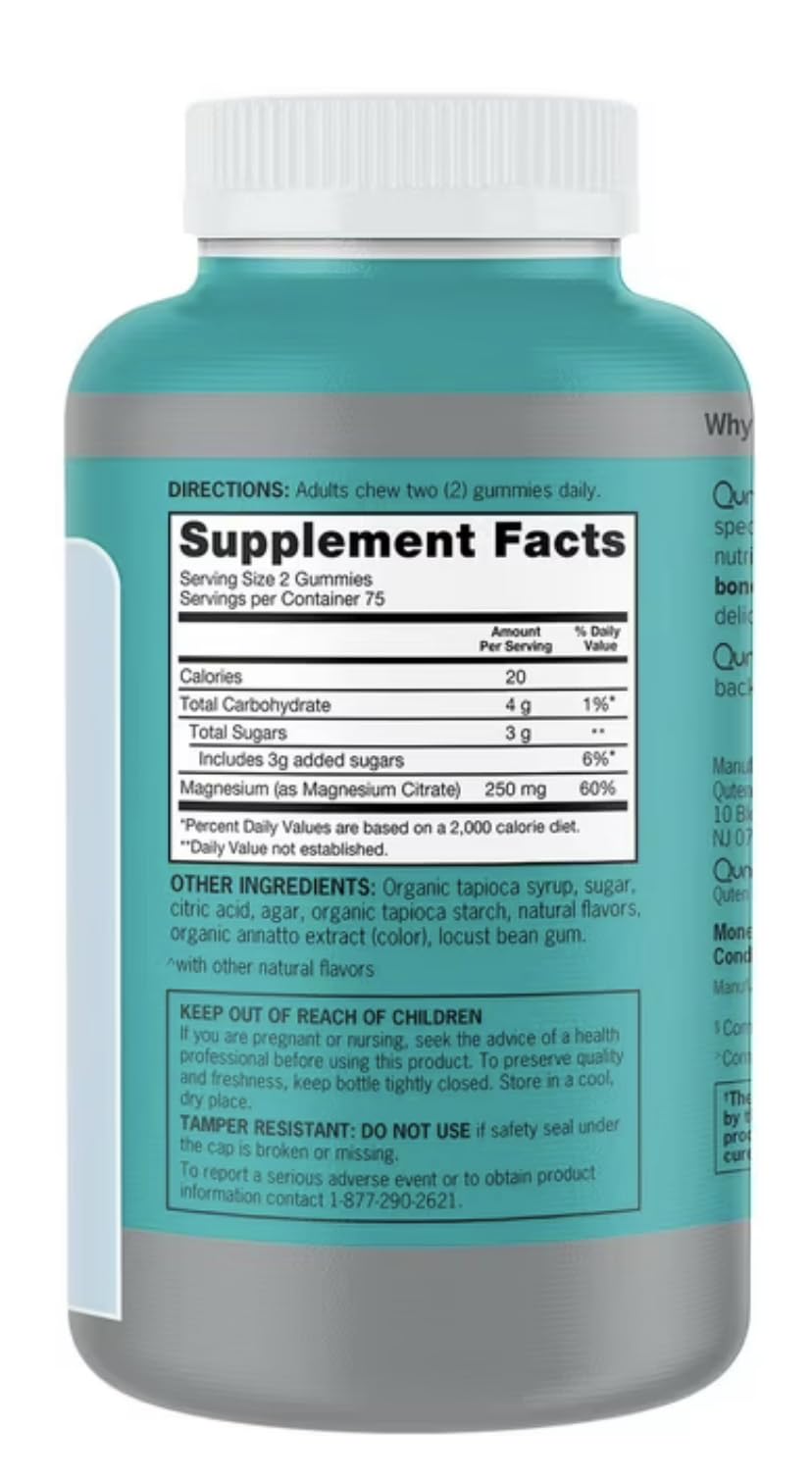 magnesium citrate gummies for muscle support