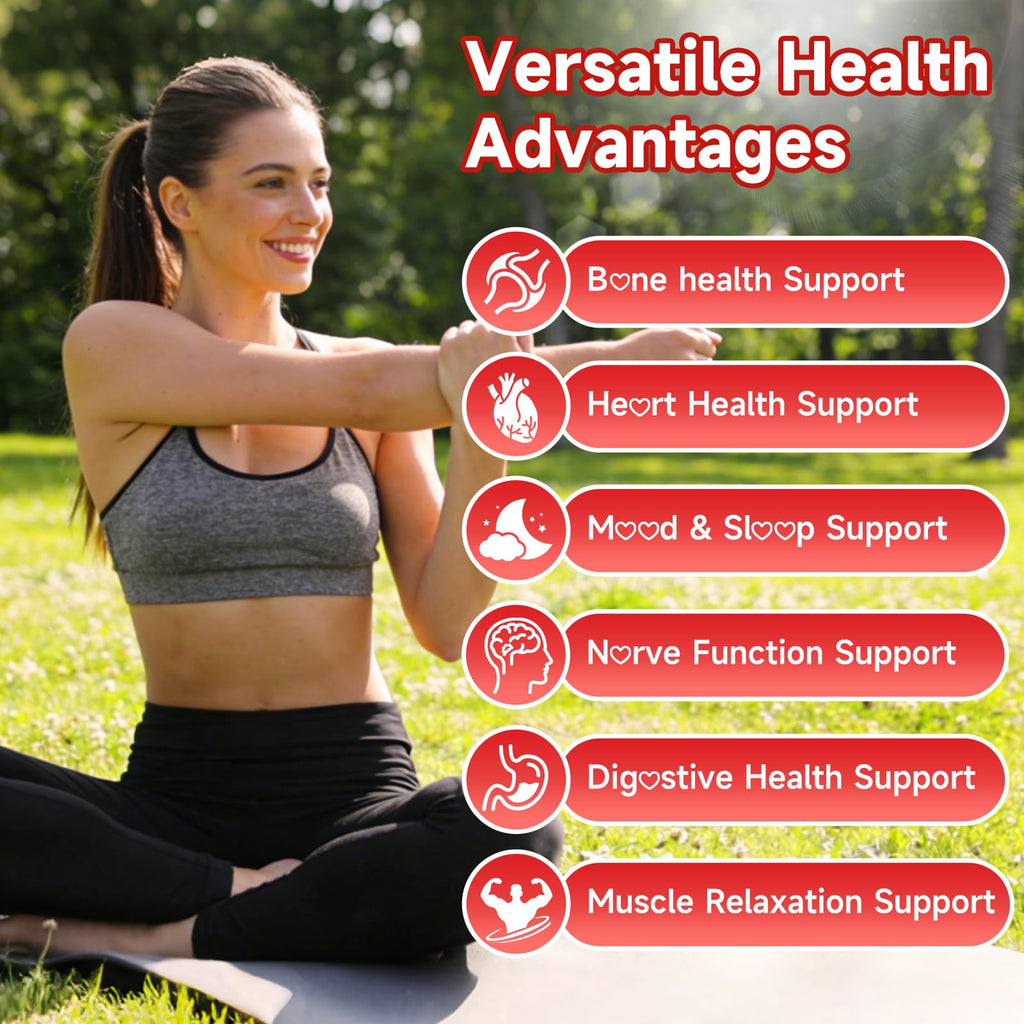 Magnesium citrate gummies support muscle function
