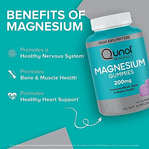 Magnesium citrate gummies support nerve function