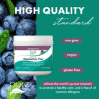 Magnesium citrate powder for daily wellness