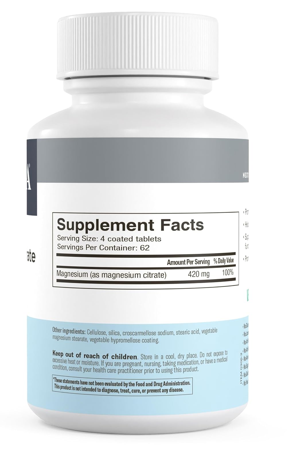 magnesium citrate powder for digestion