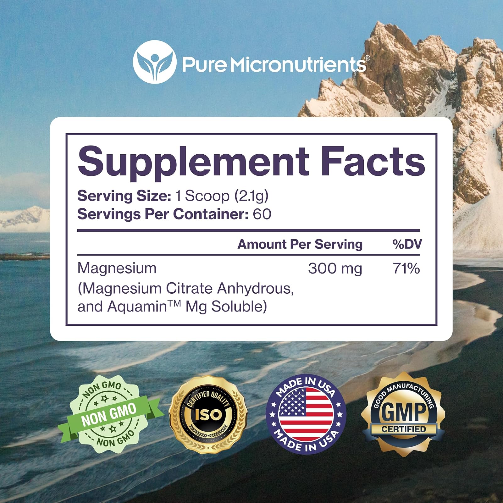 magnesium citrate powder for muscle recovery