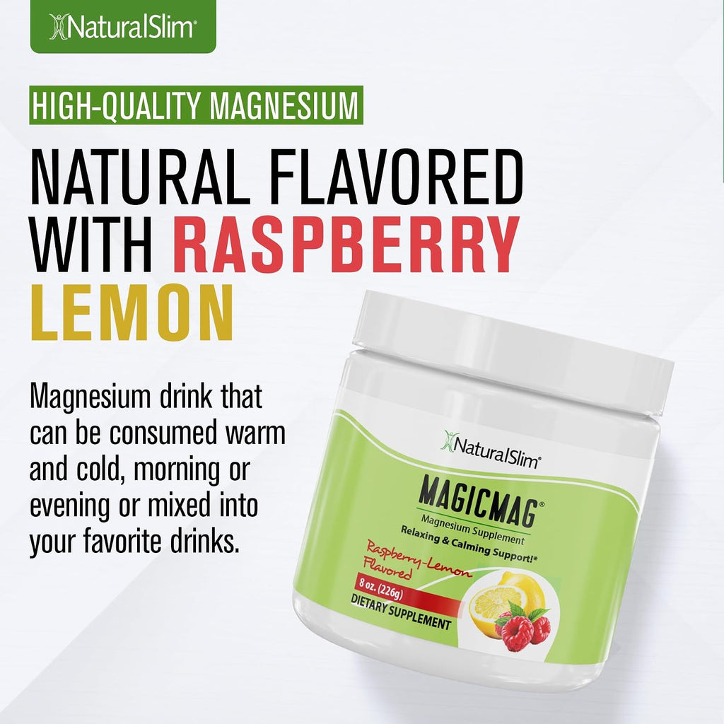 Magnesium citrate powder for muscle relaxation