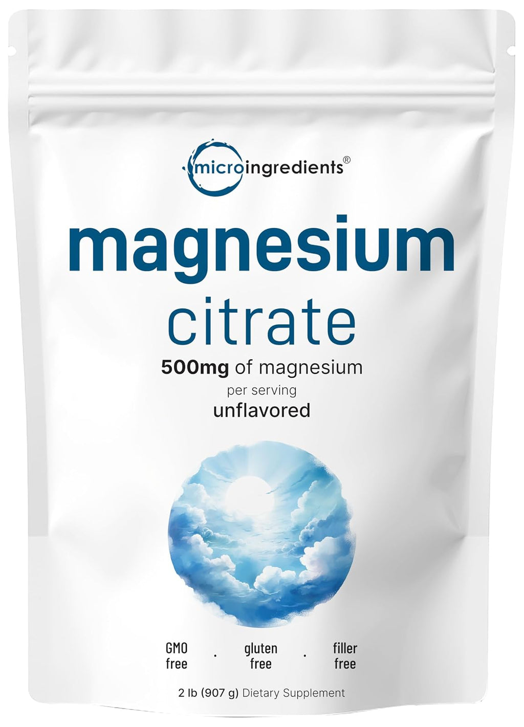 magnesium citrate powder for relaxation
