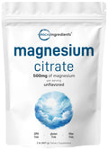 magnesium citrate powder for relaxation
