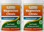 magnesium citrate powder for relaxation