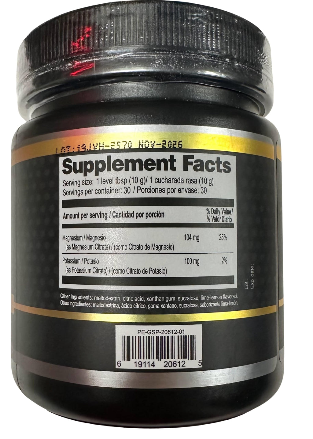 magnesium citrate powder for wellness