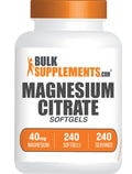 Magnesium citrate softgels for relaxation
