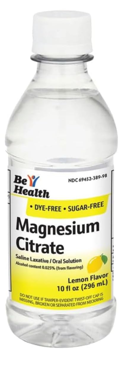 magnesium citrate solution for health