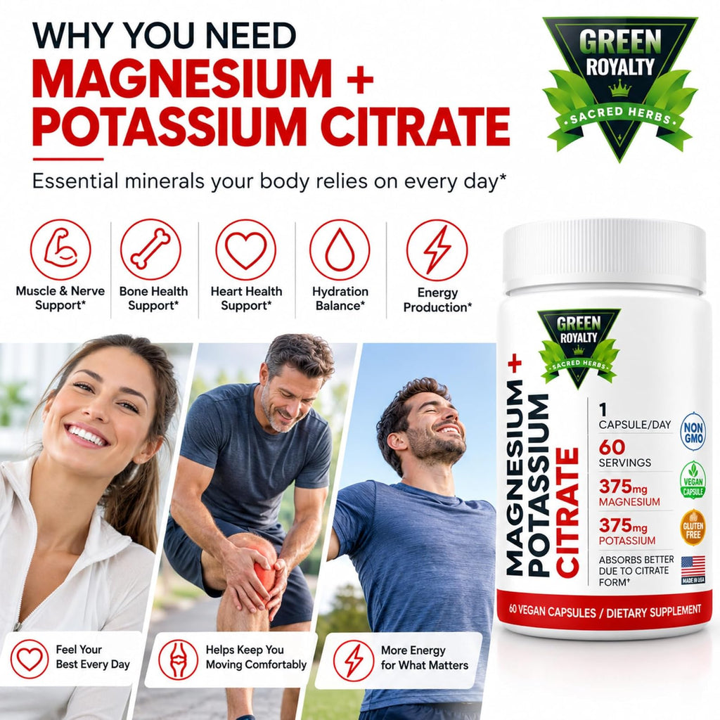 magnesium citrate supplement for energy boost