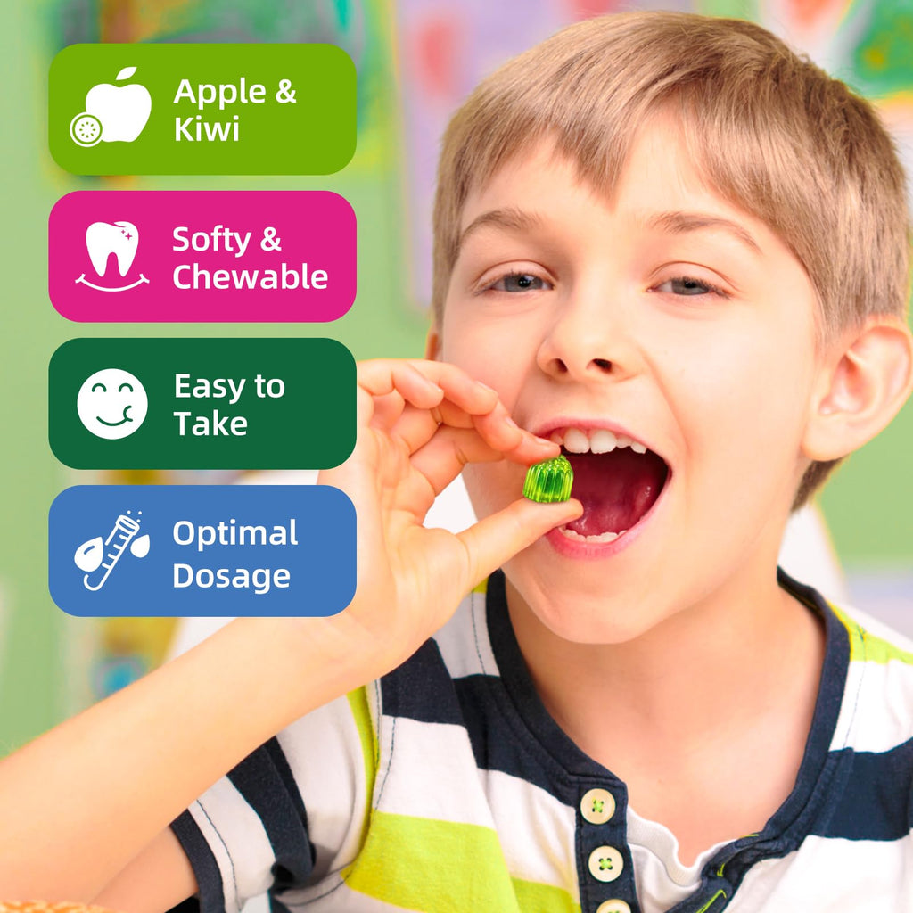 Magnesium citrate support for growing kids