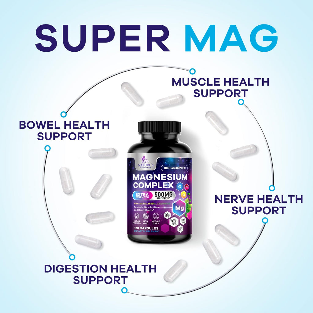 magnesium citrate support for stress relief