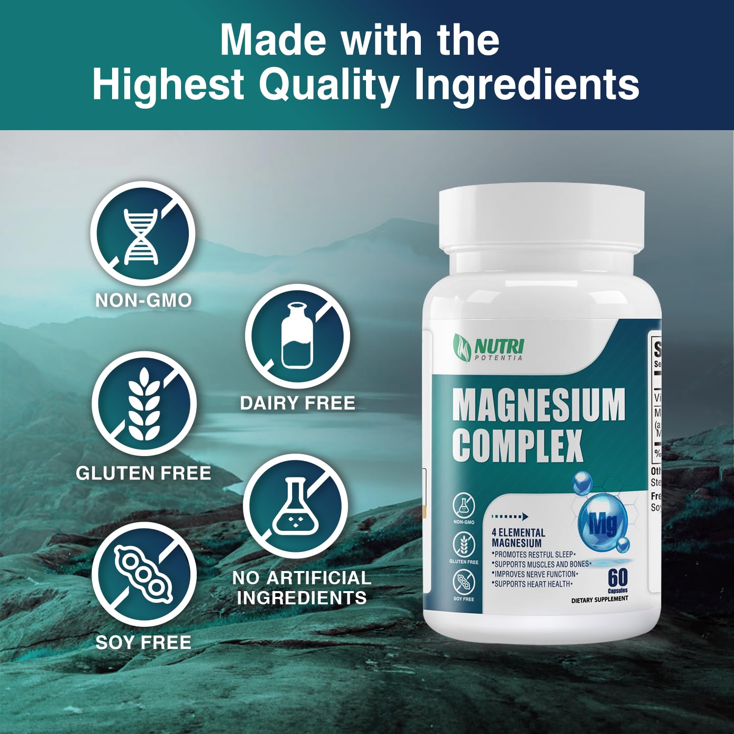 magnesium citrate supports heart health