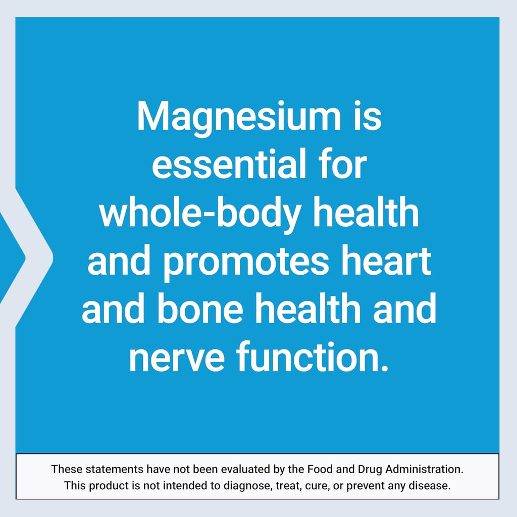 Magnesium citrate supports heart health