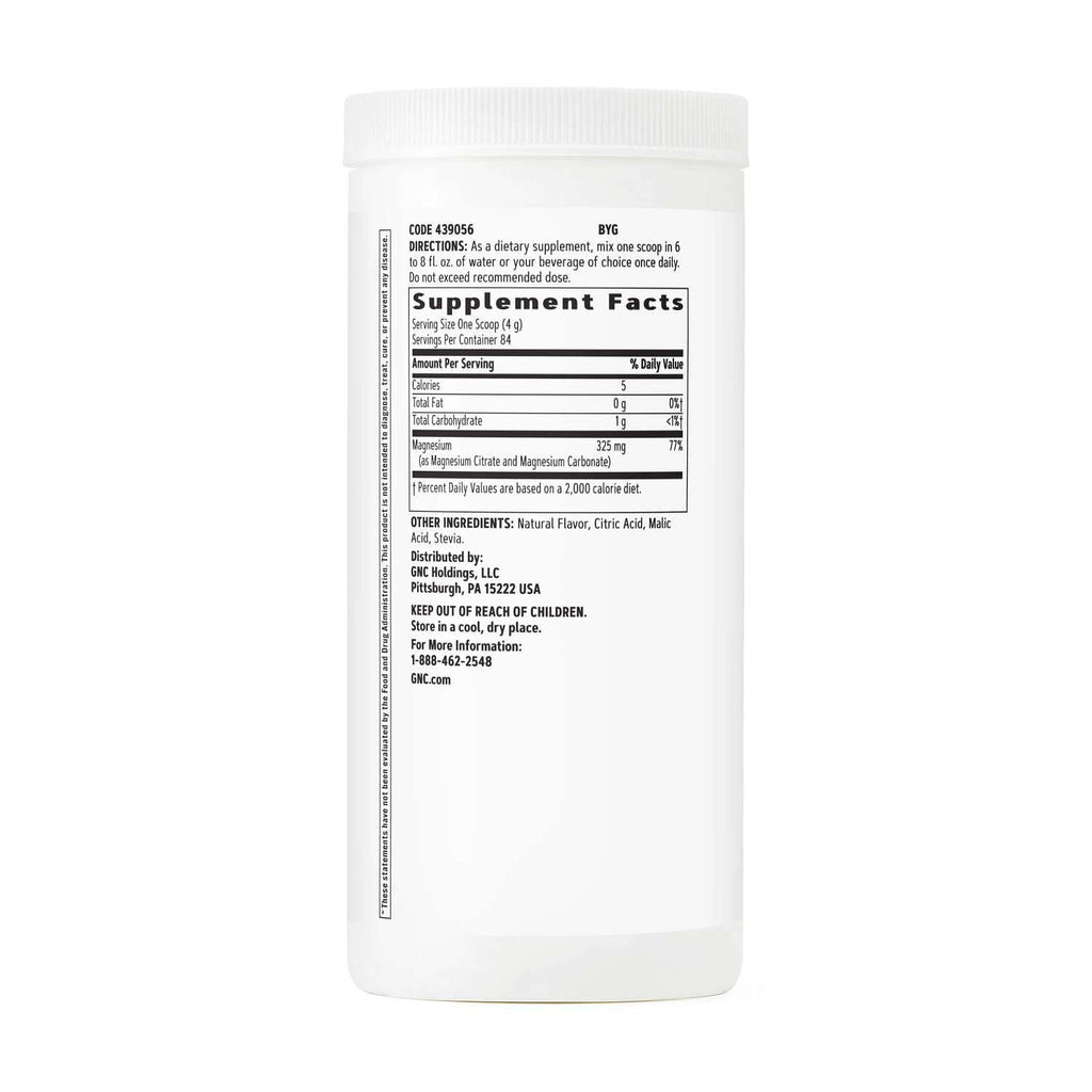 Magnesium citrate supports muscle function