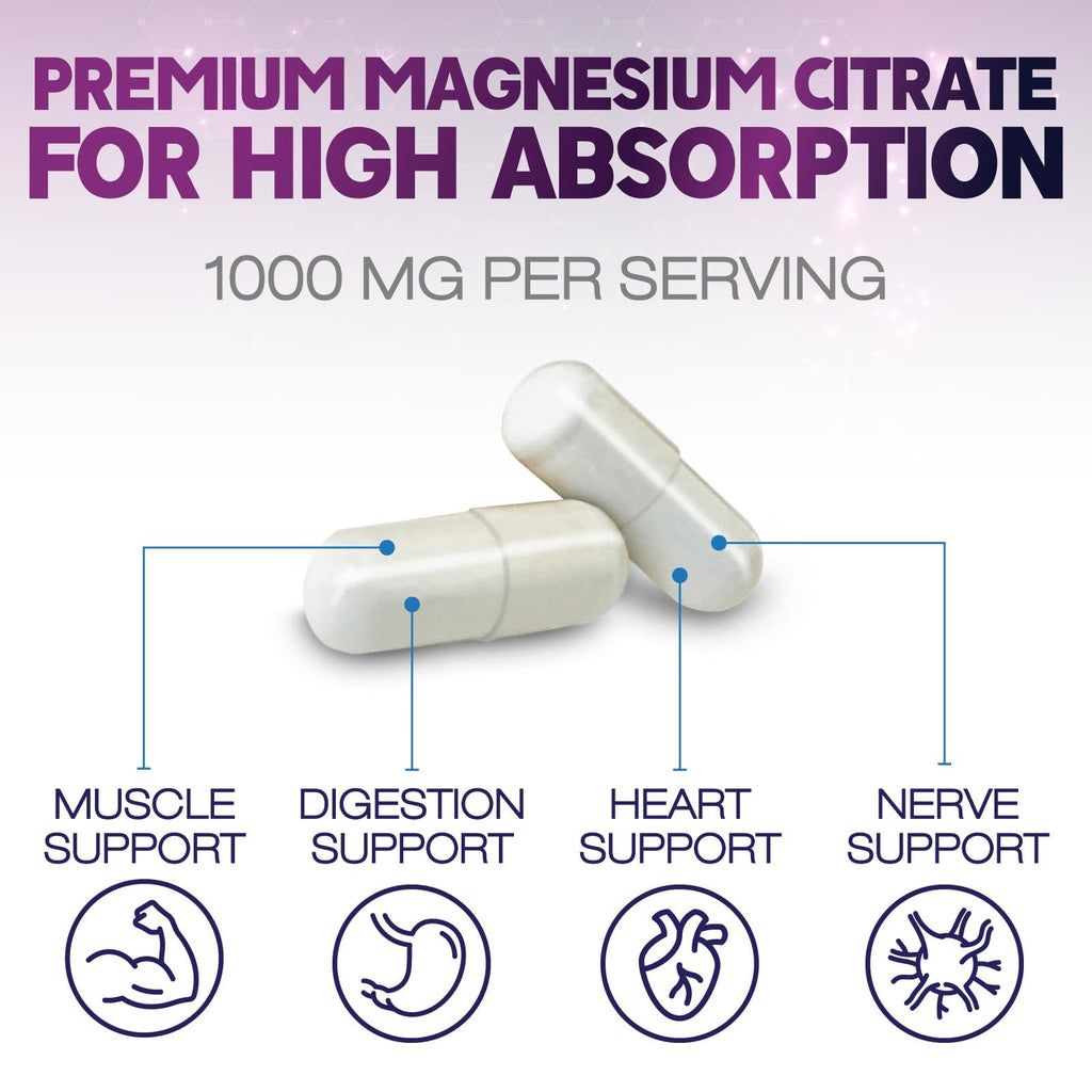 magnesium citrate supports restful sleep