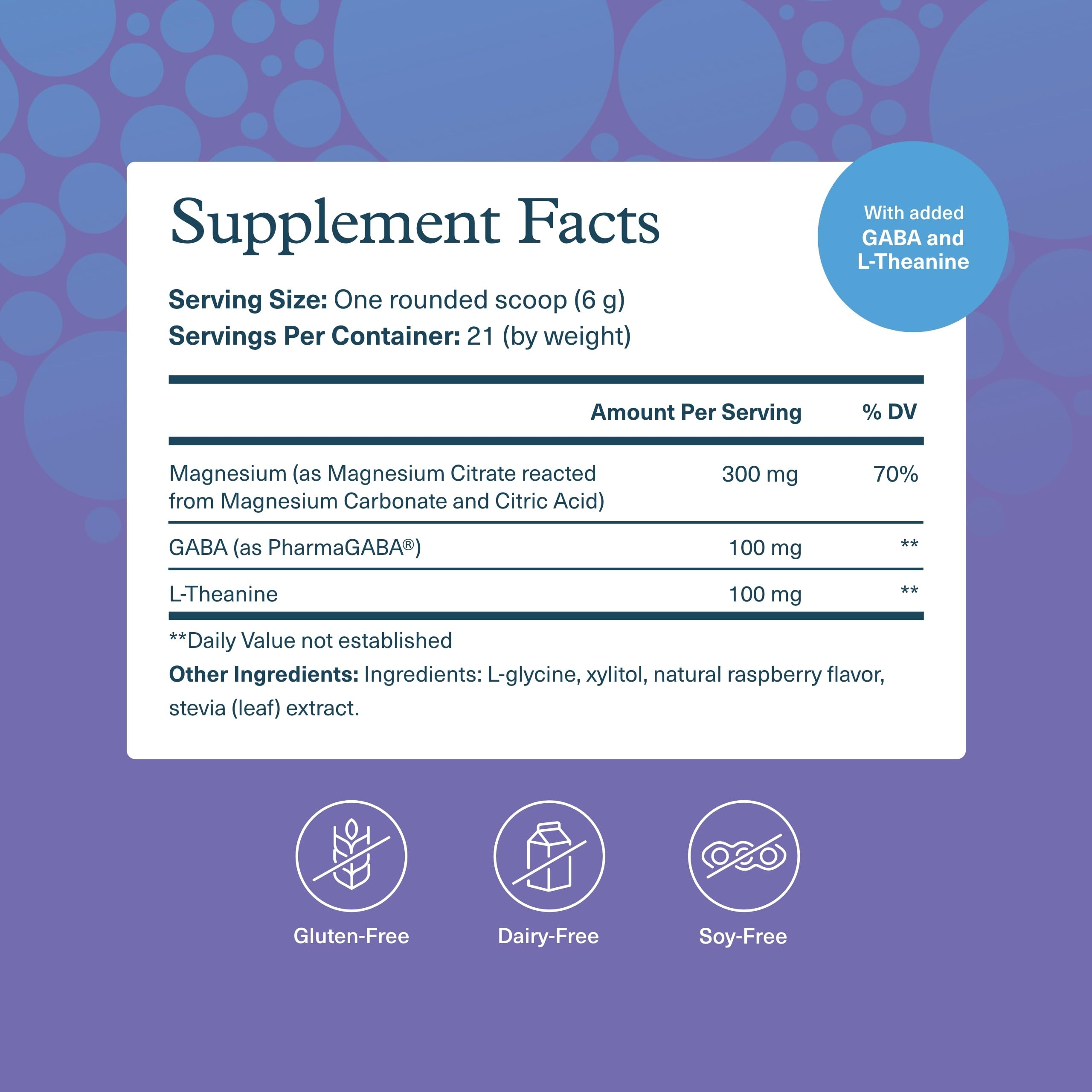 magnesium citrate with L-Theanine benefits