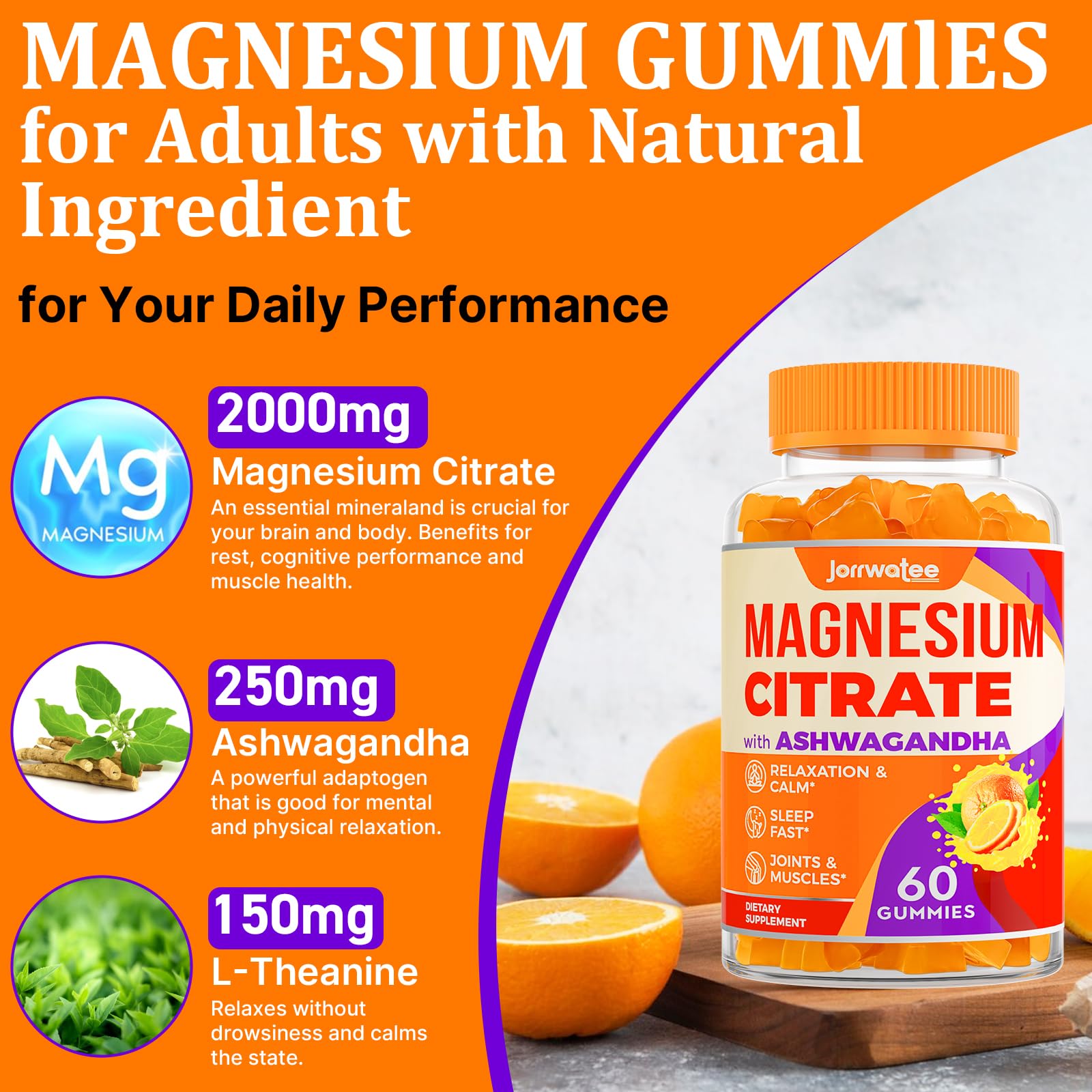 magnesium citrate with L-Theanine benefits