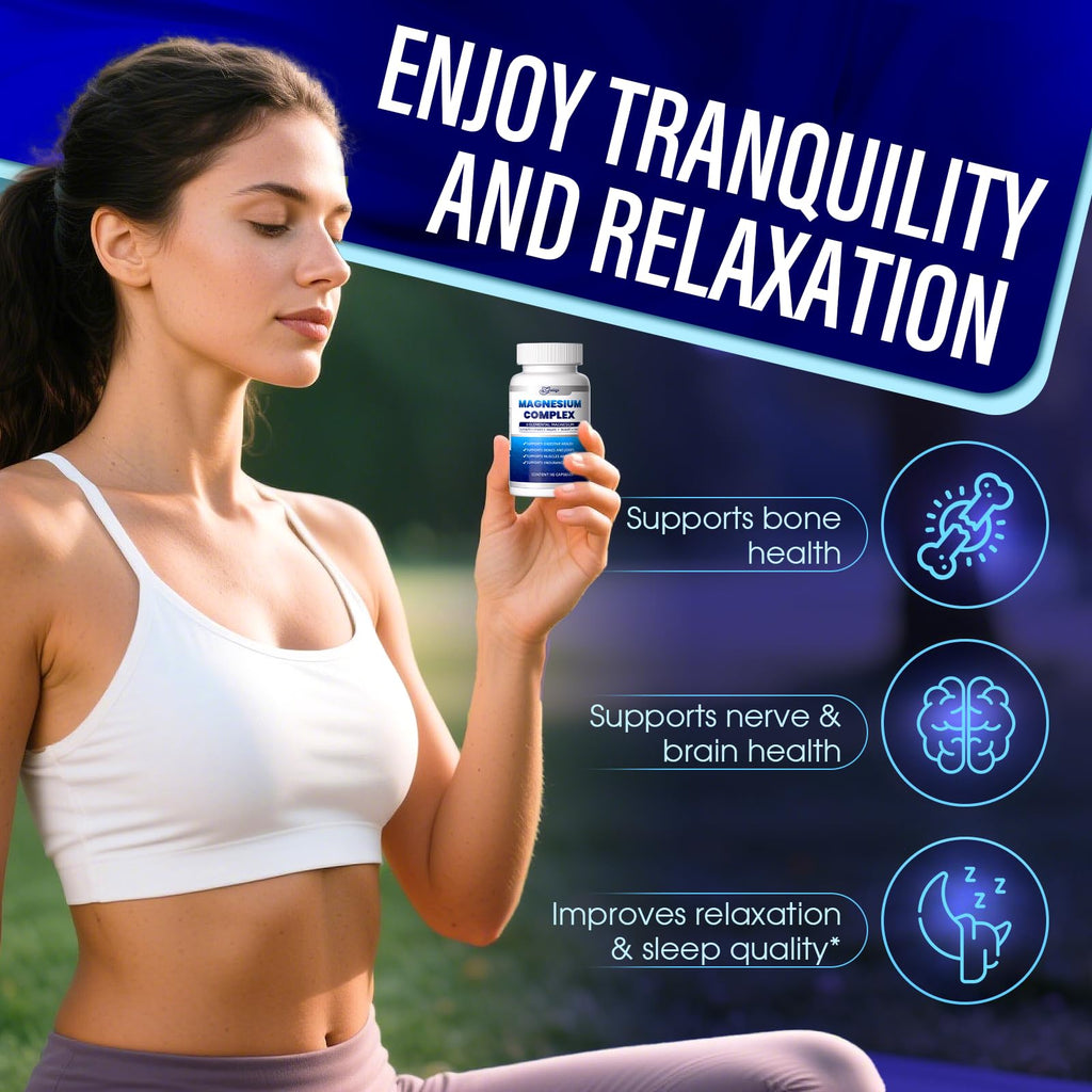 Magnesium complex boosts overall wellness