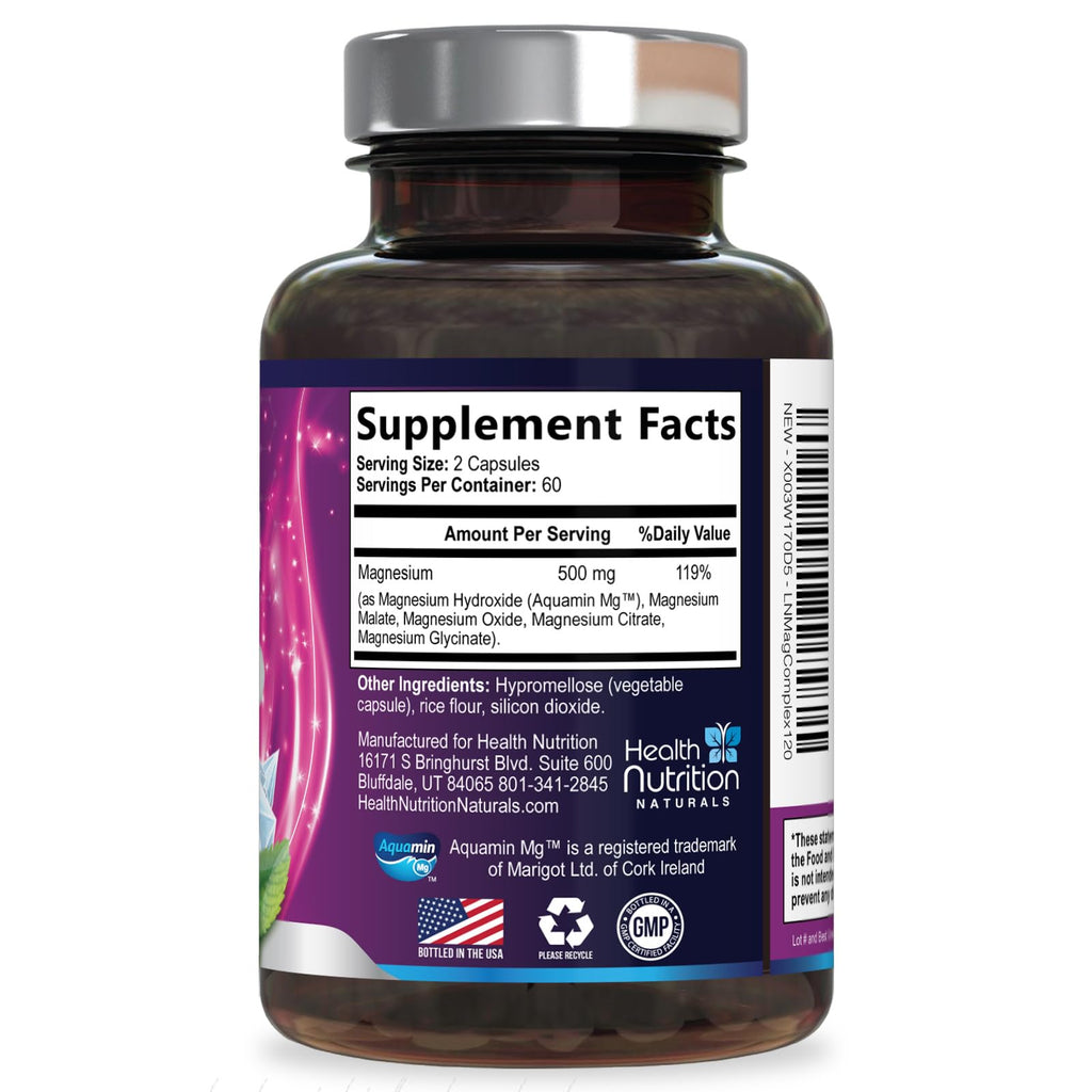 magnesium complex for active lifestyles