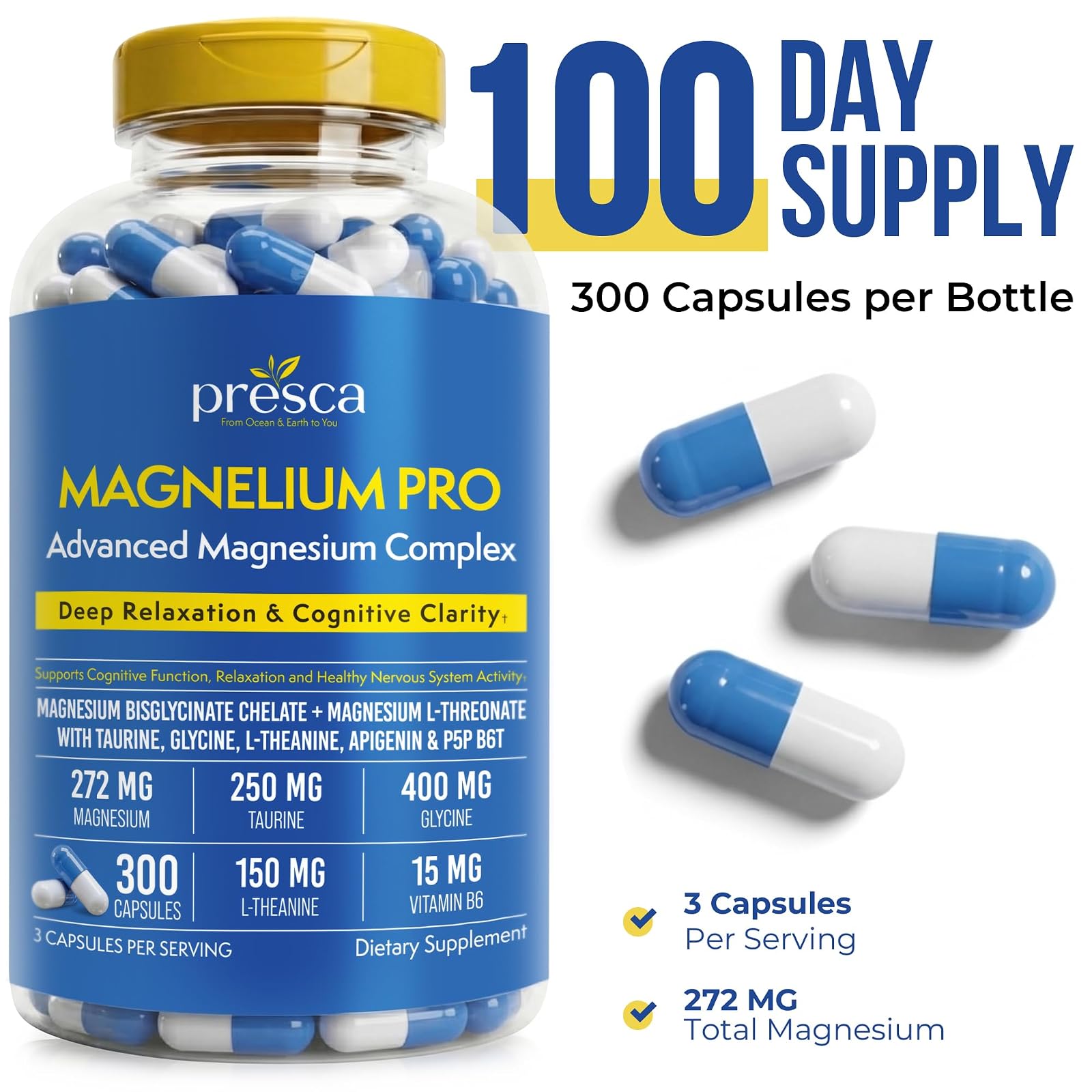 Magnesium complex for better sleep quality